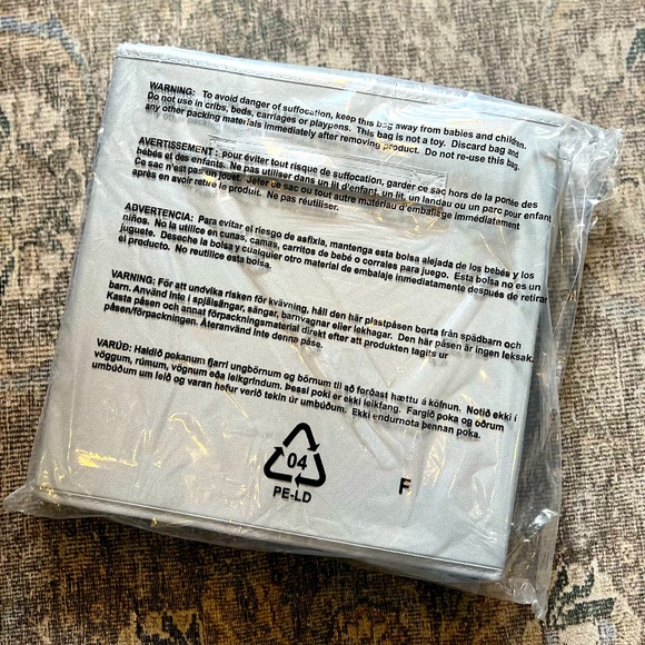 Storage & Organization | 8 Brandnew 12x12 Collapsable Grey Cube Storage ...